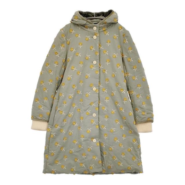 mina perhonen skip ra6372 サイズ36 ダウンコート グレー系 レディース ミナペルホネン【中古】5-1103A♪