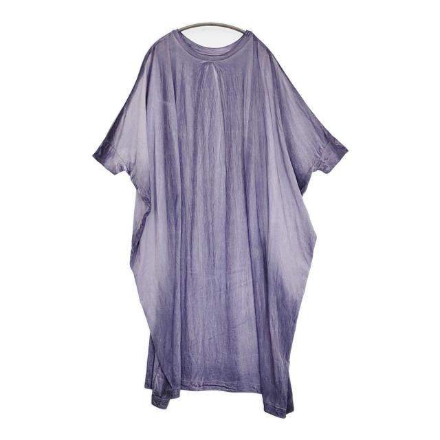 mizuiro-ind ピグメントダイワイドワンピース 定価17380円 ワンピース 24SS パープル レディース ミズイロインド【中古】5-0815S♪