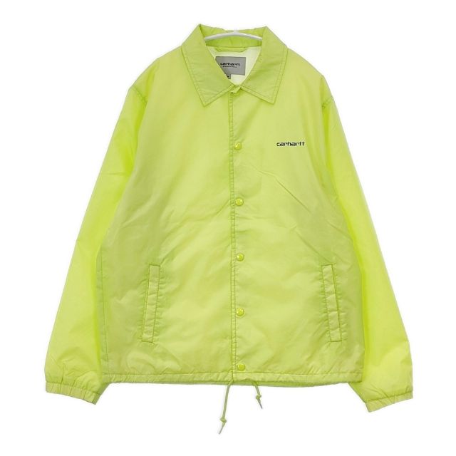 Carhartt WIP Script Coach Jacket スクリプトコーチジャケット ナイロン ジャケット イエロー メンズ カーハート【中古】5-1120M∞