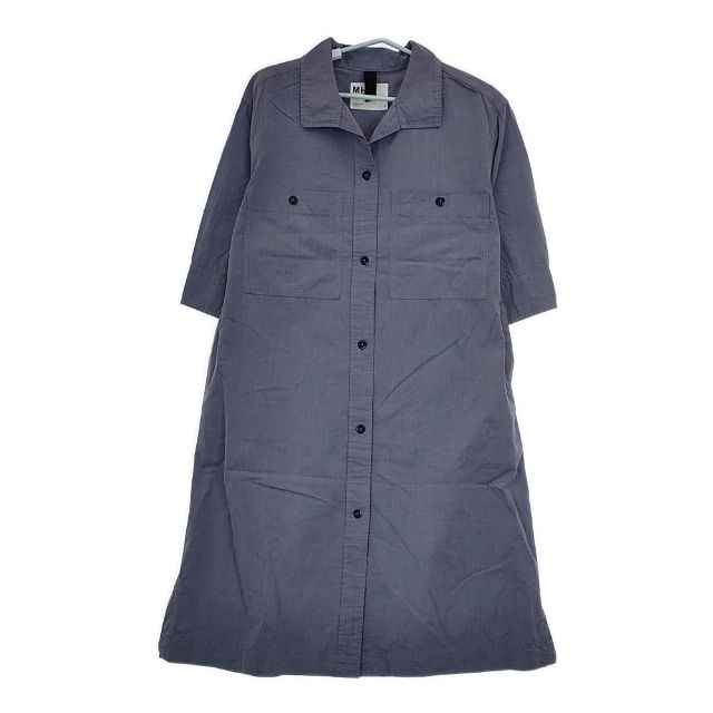 MHL. HIGHCOUNT COTTON END ON END OP 595-2157500 ワンピース ブルー レディース エムエイチエル【中古】5-0703S∞