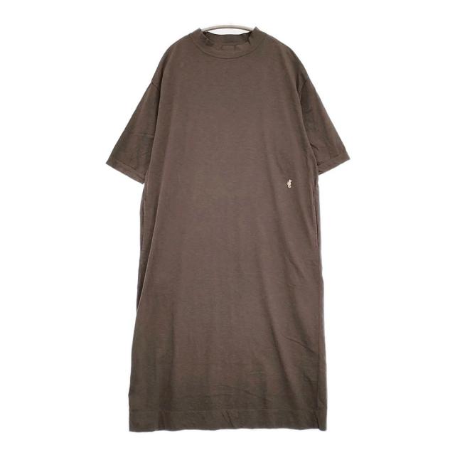 45R/45rpm 45色のヨックネックワンピース 45周年 45年ものがたり ブラウン レディース フォーティーファイブアールピーエム【中古】5-0809S♪