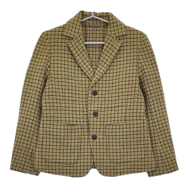 45R/45rpm コットンツイードの四角ジャケット 定価110000円 カーキ グリーン レディース フォーティーファイブアールピーエム【中古】5-0513M♪