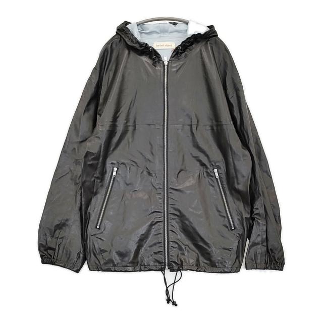 #barbell object 新品 JOHN別注 faker jkt レザージャケット 定価143000円 羊革 24AW ブラック メンズ バーベルオブジェクト【中古】5-0912T♪