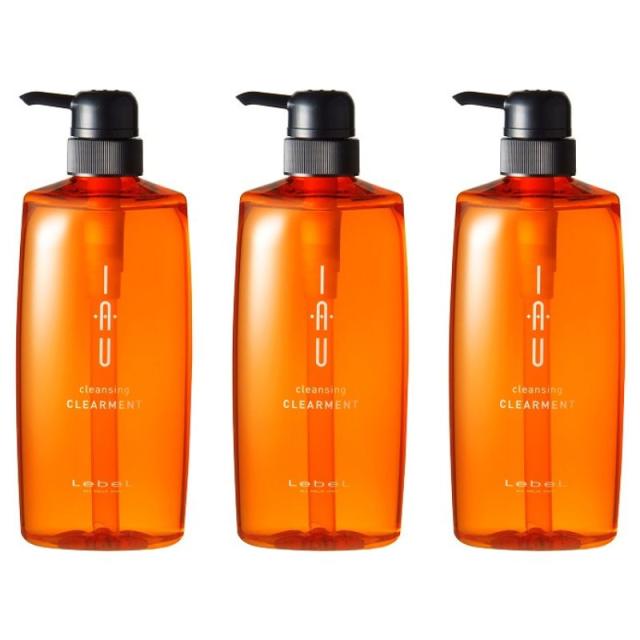 ルベル イオ クレンジング クリアメント シャンプー 600ml 3個セット なめらか シリコーンフリー