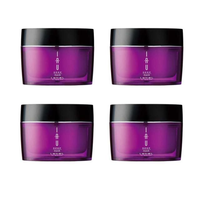 ルベル イオ ディープマスク 170g 4個セット lebel IAU ヘアトリートメント ヘアパック インバストリートメント ダメージケア