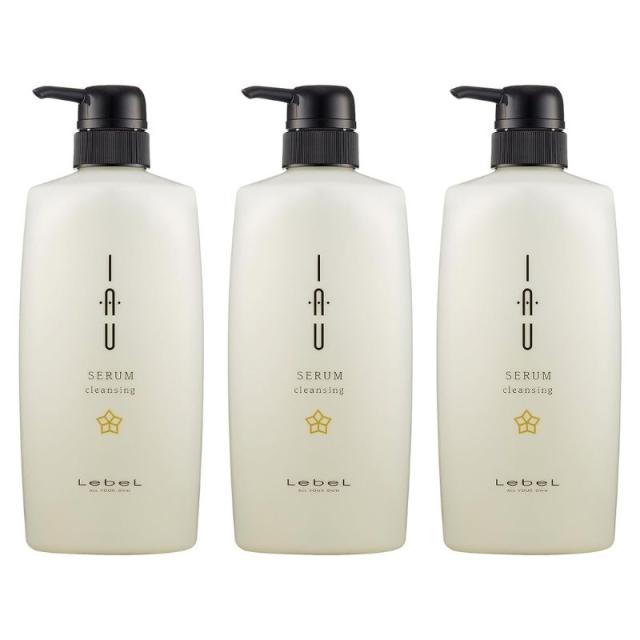 ルベル イオ セラム クレンジング シャンプー 600ml 3個セット くせ毛 シリコーンフリー