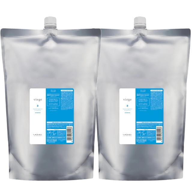 LebeL ルベル ヴィージェ viege シャンプー リフィル 2500ml ヘアシャンプー 詰め替え リフィル 2個セット