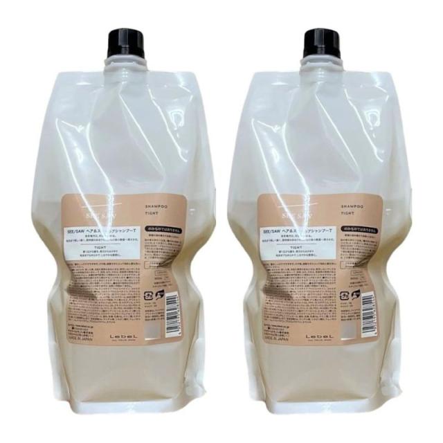 ルベル シーソー ヘア&スキャルプ タイト シャンプー T 800ml 2個セット リフィル レフィル 詰め替え サロン専売品 SEE/SAW