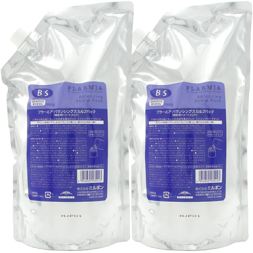 ミルボン プラーミア バランシング スカルプパック 1000g  2個セット 詰め替え レフィル スカルプトリートメント エイジング
