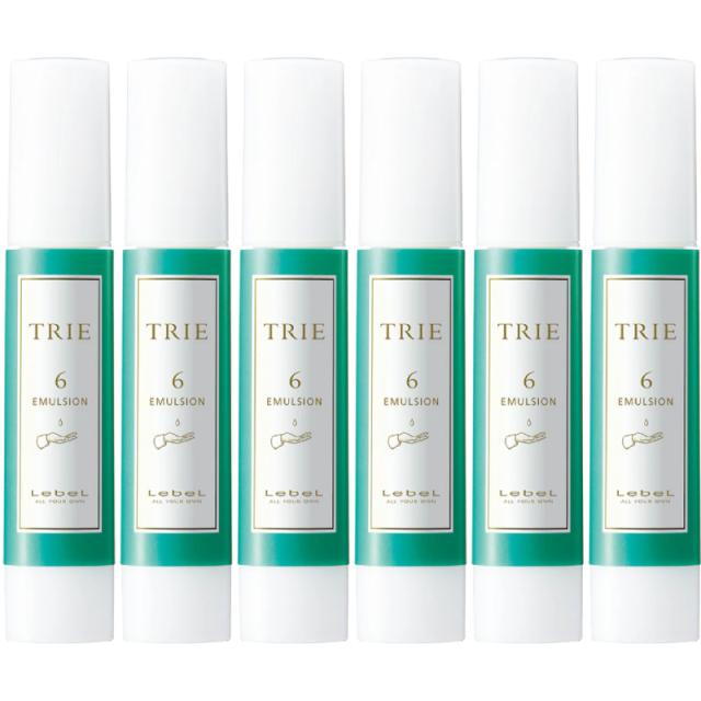 ルベル LEBEL トリエ エマルジョン 6 50ml ヘアスタイリング ヘアクリーム トリートメント効果 6個セット