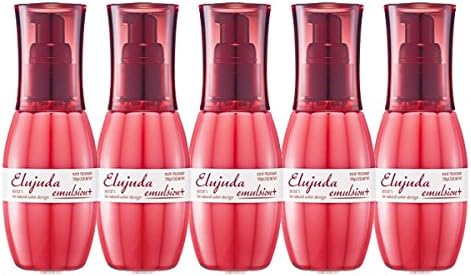 ミルボン エルジューダ エマルジョン＋ 普通〜太い髪用 120g 5本セット ヘアミルク 洗い流さないトリートメント