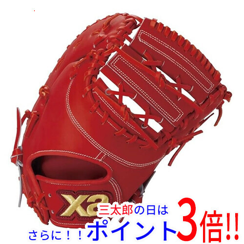 【１日と三太郎の日はポイント３倍！！】送料無料 XANAX(ザナックス) 軟式用ファーストミット スペクタス 一塁手用 R(右投用) BRF24FO1S DR20 DRオレンジ