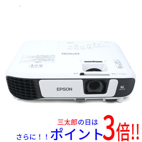 【１日と三太郎の日はポイント３倍！！】【中古】送料無料 EPSON製 液晶プロジェクター EB-W41 3600ルーメン 電源コードなし