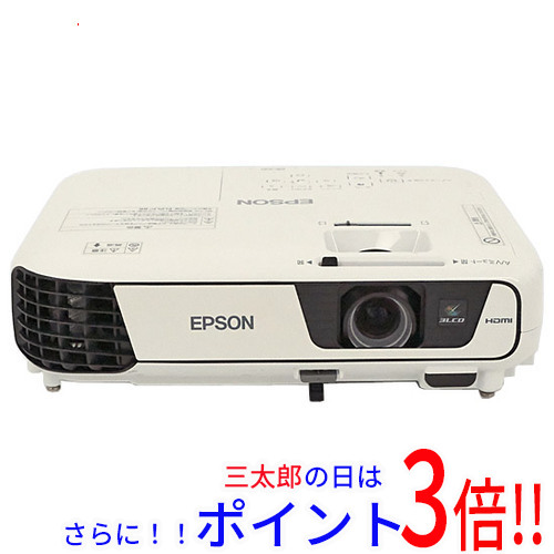【１日と三太郎の日はポイント３倍！！】【中古】送料無料 EPSON製 液晶プロジェクター EB-X31 3200ルーメン リモコンなし 本体いたみ