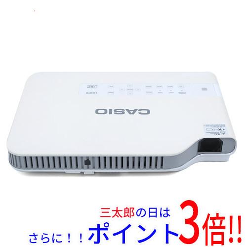 【１日と三太郎の日はポイント３倍！！】【中古】送料無料 CASIO グリーンスリム プロジェクター XJ-A252 本体のみ