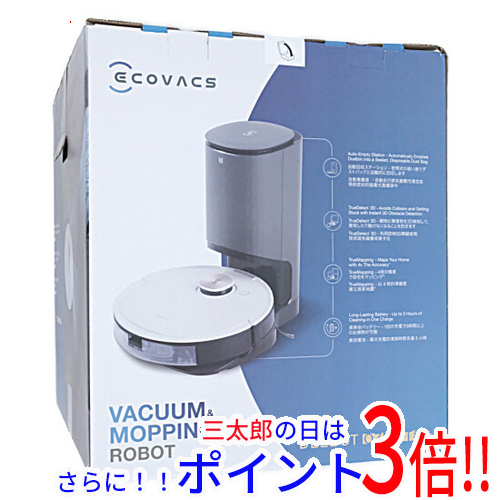 【１日と三太郎の日はポイント３倍！！】【新品】送料無料 エコバックス ECOVACS ロボット掃除機 DEEBOT OZMO T8+ DLX11-54 掃除機タイプ