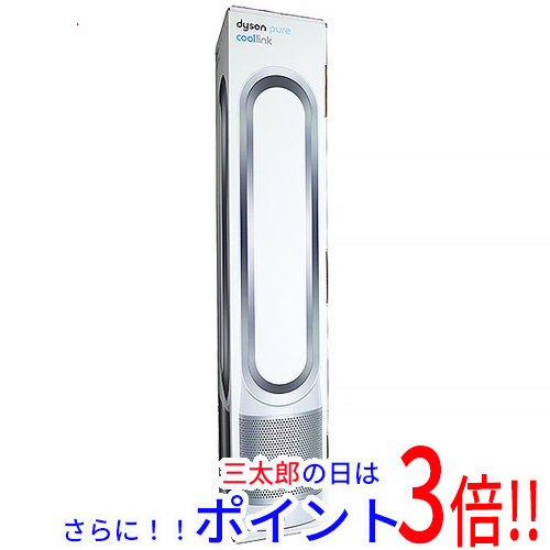 【１日と三太郎の日はポイント３倍！！】送料無料 【新品訳あり(箱きず・やぶれ)】 ダイソン Pure Cool Link タワーファン TP03WS ホワイト/シルバー Pure Cool（ダイソン） DCモーター 羽根なし 左右