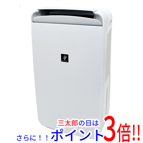 【１日と三太郎の日はポイント３倍！！】【新品】送料無料 SHARP 冷風・衣類乾燥除湿機 コンパクトクール CM-T100-W ホワイト