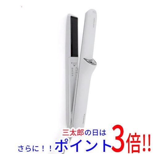 【１日と三太郎の日はポイント３倍！！】送料無料 【新品訳あり(箱きず・やぶれ)】 Panasonic ストレートアイロン ナノケア EH-HN50-H ミストグレー