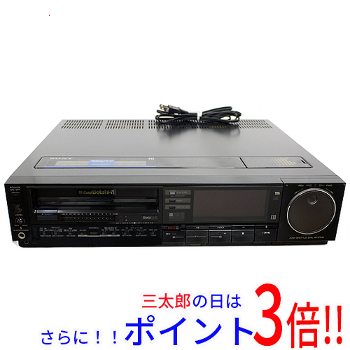 中古】 SONY WV-TW2 VHSハイファイ／ステレオハイエイト ビデオデッキ