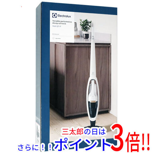 【１日と三太郎の日はポイント３倍！！】【中古】送料無料 Electrolux コードレスクリーナー Well Q7 WQ71-2BSWF サテンホワイト 展示品