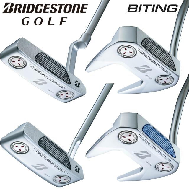 ブリヂストンゴルフ バイティング フェース パター オリジナル スチールシャフト 「BRIDGESTONE GOLF PUTTER」 2024年モデル日本正規品