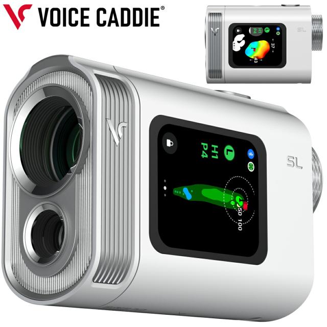 SL mini専用液晶保護フィルムプレゼント中 ボイスキャディ SL mini ゴルフ コンパクトレーザー 高性能距離測定器 「Voice Caddie SL MINI」 2025年モデル日本正規品