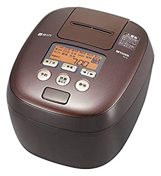 タイガー 圧力IH炊飯ジャー（5.5合炊き） カカオブラウンTIGER 炊きたて JPC-B102-TC（中古品）