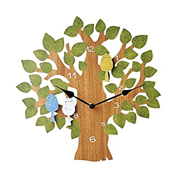 インターフォルム(INTERFORM INC.) 掛け時計 モチーフクロック Turul - トゥルル - GN （グリーン） CL-9891GN CL-9891GN（中古品）