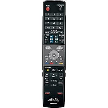 シャープ　DVD　純正リモコン　GAGA617WJPA (0046380187)（中古品）