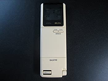 三洋電機 エアコンリモコン RCS-201AR(W)（中古品）