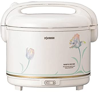 象印 電子ジャー 保温専用 しあわせ 1升用 TYAK-C18-FC ホワイトバレリーナ（中古品）