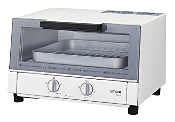 タイガー オーブン トースター ホワイト やきたて KAM-H130-W（中古品）