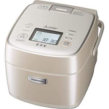 三菱 IHジャー炊飯器（3.5合炊き） 白和三盆MITSUBISHI 本炭釜 NJ-SWA06-W（中古品）