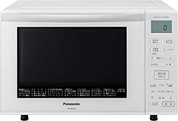 パナソニック オーブンレンジ 23L フラットテーブル 遠赤ヒーター 蒸気センサー ヘルツフリー 省スペース設計 ホワイト NE-MS236-W（中古品）