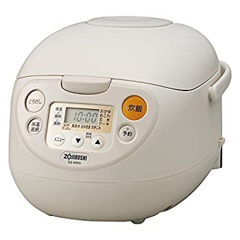 象印 炊飯器 マイコン式 5.5合 ベージュ NS-WB10-CA（中古品）