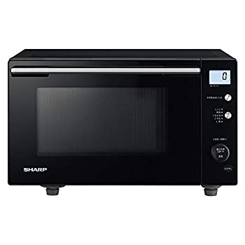 シャープ 電子レンジ 17L ヘルツフリー 絶対湿度センサー搭載 フラットタイプ RE-TF17S-B ブラック（中古品）