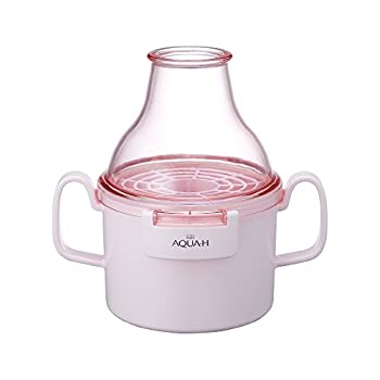 水素生成器 お風呂用 高濃度水素バス AQUA-H ピンク AH-HF1601 PK（中古品）