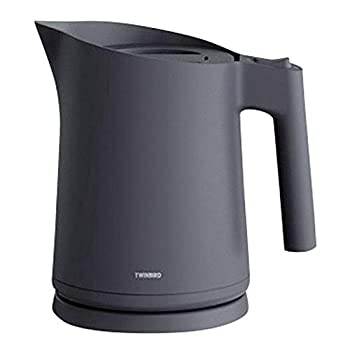 ツインバード：電気ケトル1.0L(グレー)/TP-4483GY（中古品）