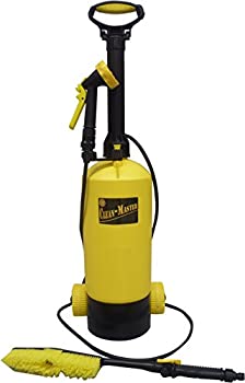 マルハチ産業 キャスター付き お掃除用 ポンプ式 水圧クリーナー CLEAN - MASTER 8L（中古品）