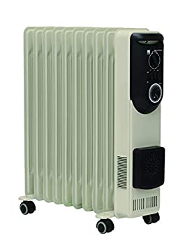 DBK ドイツ製 ハイブリッド オイルヒータ【ハンガー付きモデル】 HEZC13/10JCH（中古品）