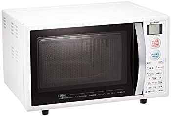 シャープ オーブンレンジ トースト機能付き 1段調理 15L ホワイト RE-S5D-W（中古品）
