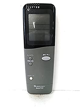 三洋電機 エアコンリモコン RCS-WV4A(K)（中古品）