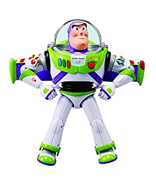 トイ・ストーリー4  リアルサイズ トーキングフィギュア バズ・ライトイヤー (全長28cm)（中古品）