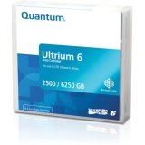 LTO6 WORM DATA CARTRIDGE 2 5 6 25 TB by Quantum MR-L6MQN-02（中古品）