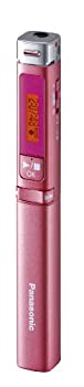パナソニック ICレコーダー 4GB スティック型 ピンク RR-XP007-P（中古品）