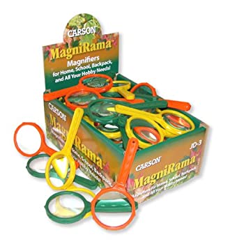 Carson MagniRama JD-3MU 虫眼鏡3倍 50個パック（中古品）