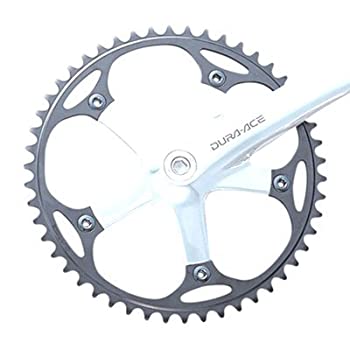 SHIMANO(シマノ) デュラエースTrack チェーンリング 1/2インチx1/8インチ55T NJS 厚歯 Y16S55001（中古品）