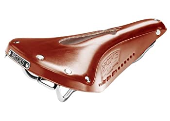 BROOKS(ブルックス) レザーサドル 穴空け加工を施した伝統のクラシックモデル B17 IMPERIAL CHROME HONEY（中古品）