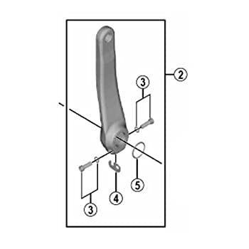 SHIMANO(シマノ) FC-M8000 左クランク 170mm Y1RL98020（中古品）